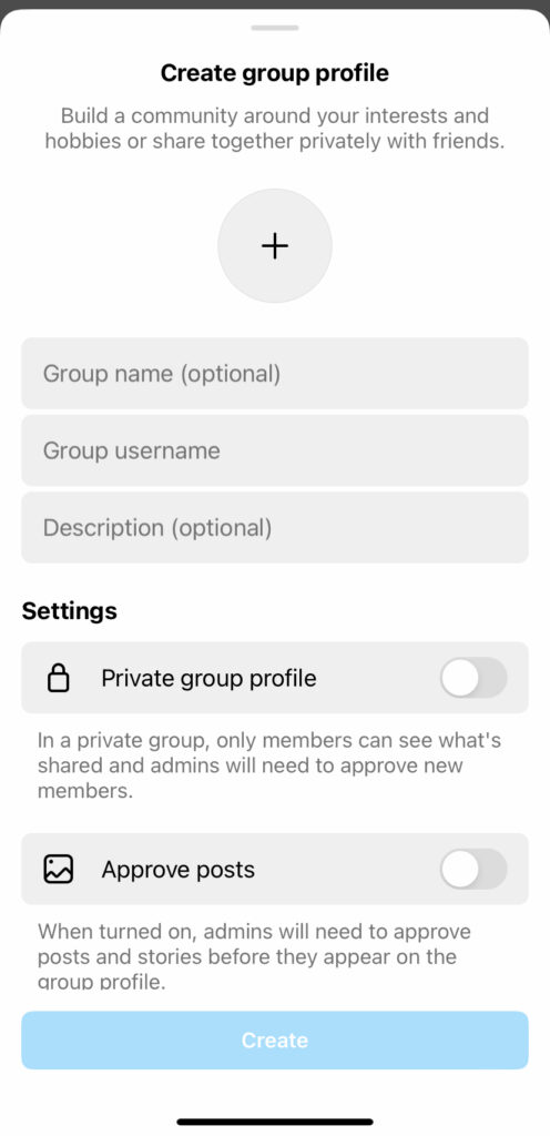 Instagram Group Profiles